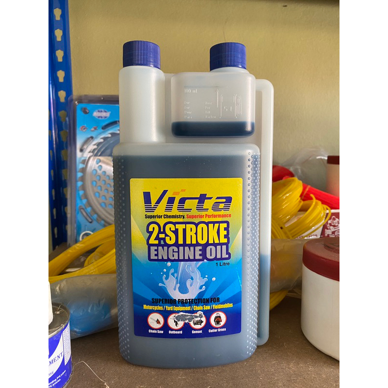 Victa Engine 2T Oil For All 2-Stroke Machine - 1 Liter | Shopee Malaysia