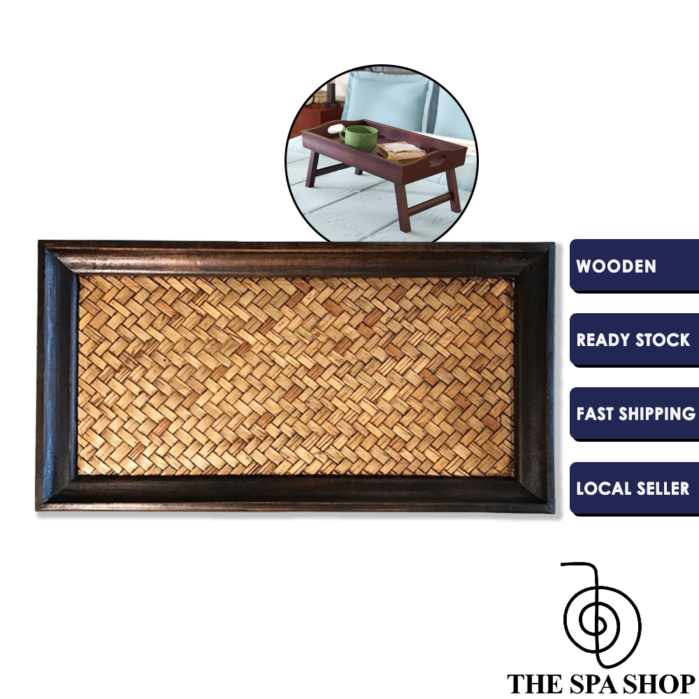 Mengkuang Dulang Raya Wooden Tray for Display/Decoration/Serving Ready ...
