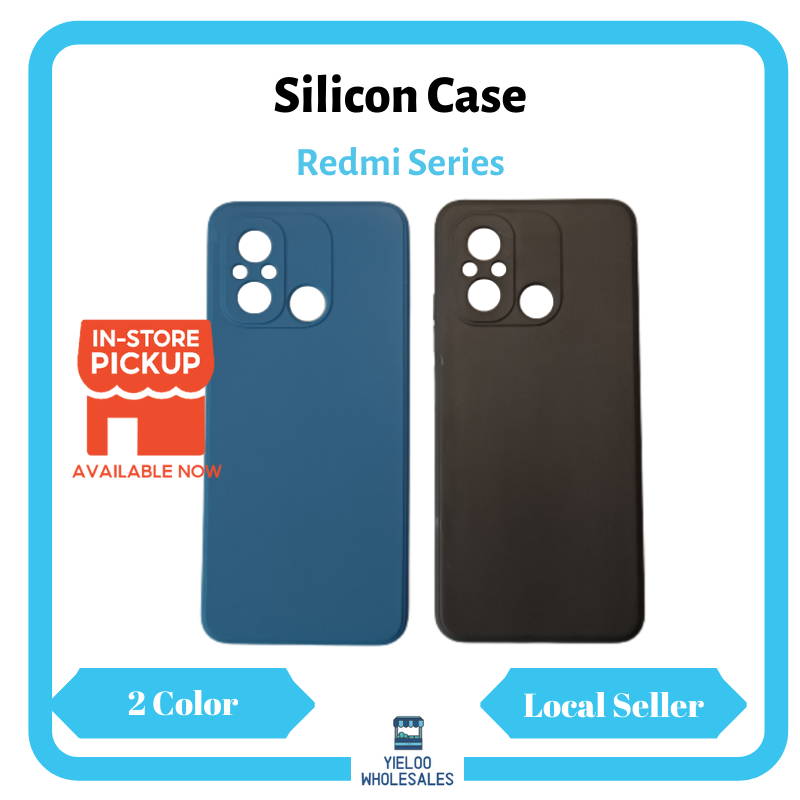 (FREE SCREEN PROTECTOR) REDMI SERIES Colorful Silicon Case 9C/Note9/Note10/10C/A1+/12/12C/13C ...