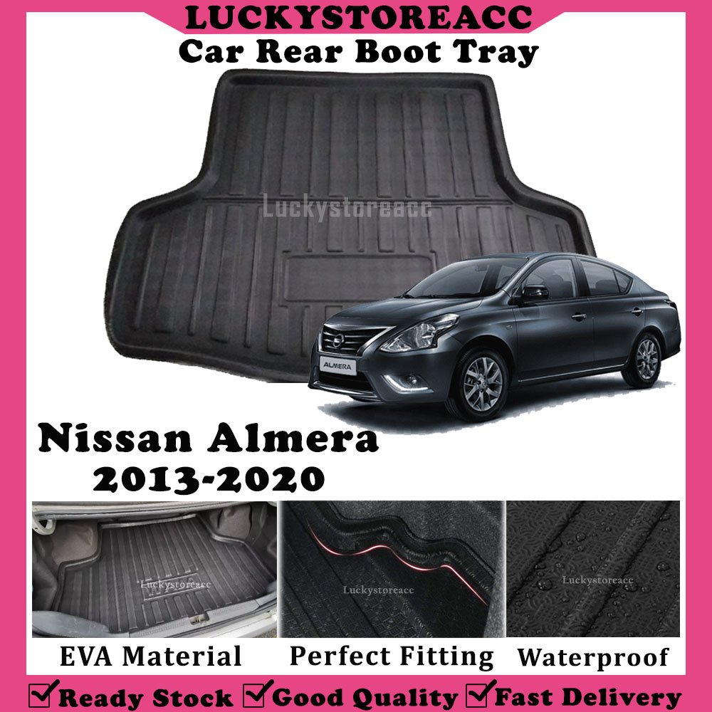 Nissan Almera 2013-2020 Custom Fit OEM EVA Car Rear Boot Tray Luggage ...