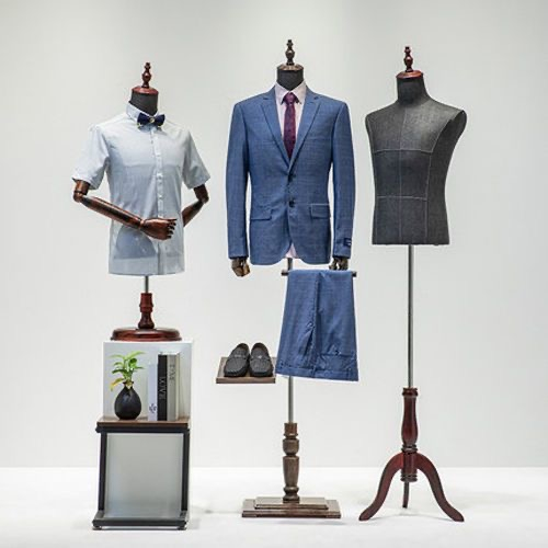Male mannequin props clothing store bust window display stand suit ...