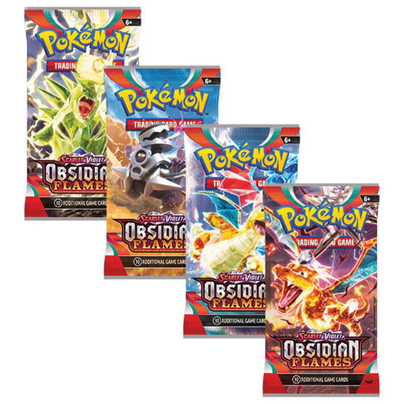 Pokemon PTCG Obsidian Flame Booster Loose Pack 1pk | Shopee Malaysia