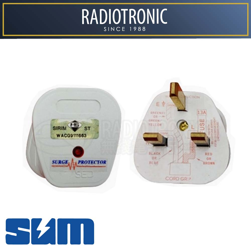 SUM S148N PLUG TOP (NEON) WITH SIRIM & SURGE PROTECTOR | Shopee Malaysia