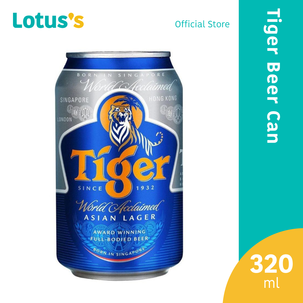 Tiger Beer Can 320ml | Shopee Malaysia