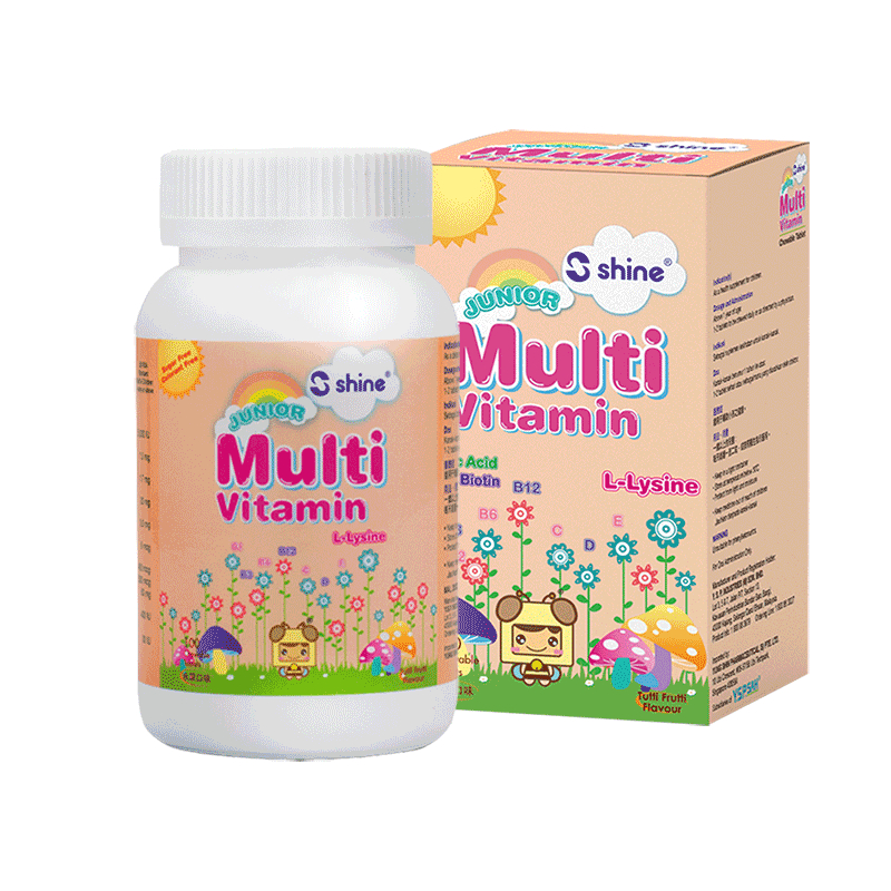 SHINE JUNIOR MULTIVITAMIN CHEWABLE | Shopee Malaysia