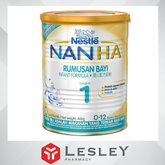 Nestle NAN HA RUMUSAN BAYI INFANT FORMULA 1 400G | Shopee Malaysia