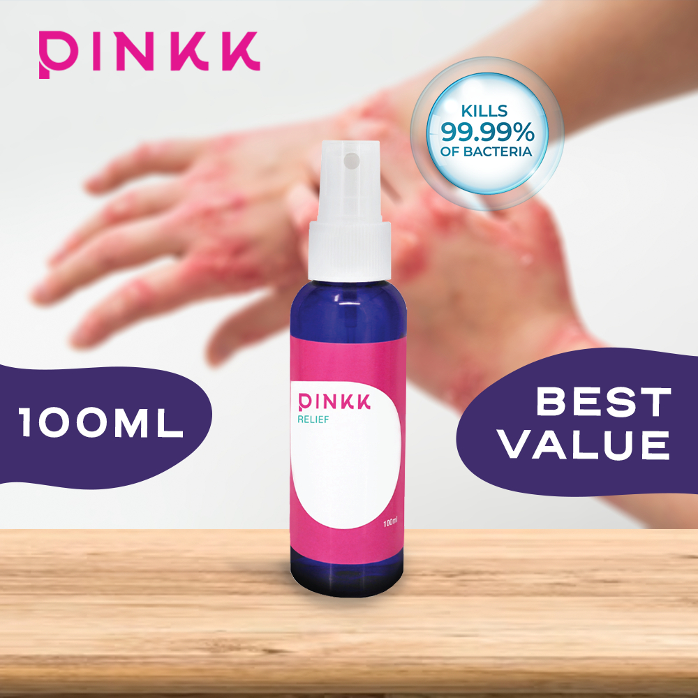 Pinkk Relief Ionic Silver Spray (100ml) | Silver Ion, Antibacterial ...