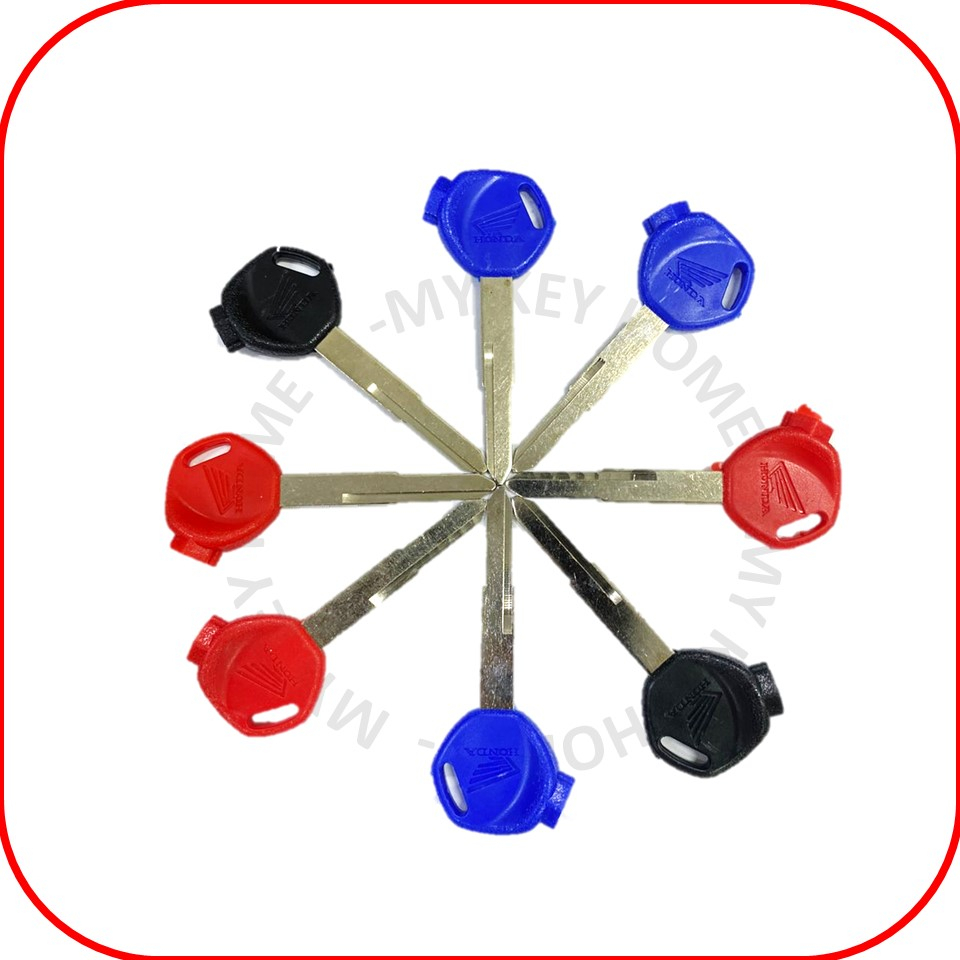 Honda beat Key Right spacy vario Contact set magnet keyblank Raw Plain ...