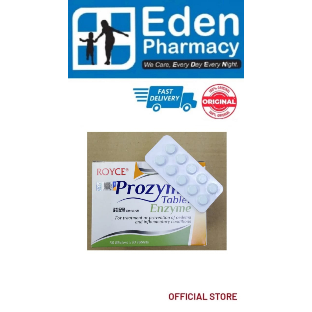 Royce prozyme papain papase papaya enzyme tablet 150,000 unit ( 50 ...