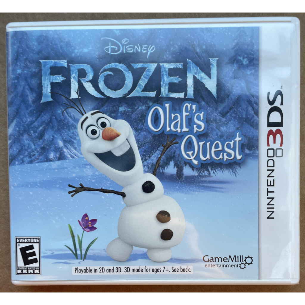 (Used) Nintendo 3DS Disney's Frozen - Olaf's Quest | Shopee Malaysia