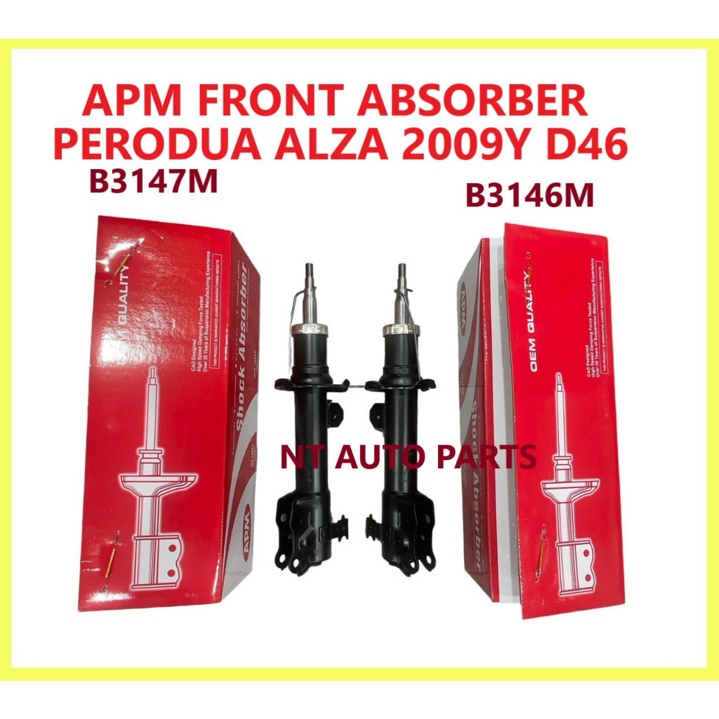 ( 100% ORIGINAL APM ) FRONT ABSORBER ( GAS ) PERODUA ALZA ( B3147M ...