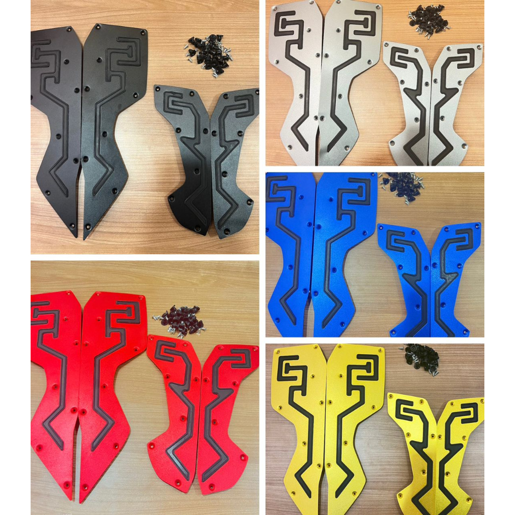 YAMAHA NMAX V2 NMAX155 NEW DESIGN CARPET FOOT REST PANEL PAD PLATE ...