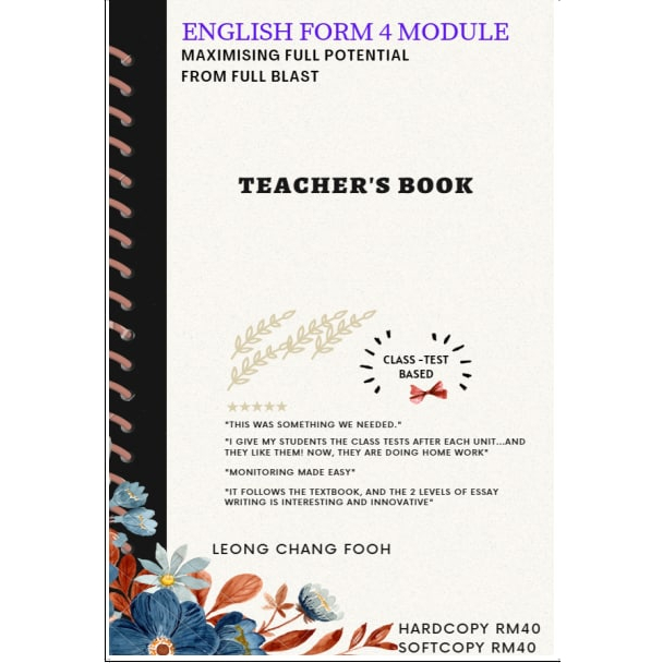 Softcopy Form 4 English Module Full Blast by Mr. Leong | Shopee Malaysia