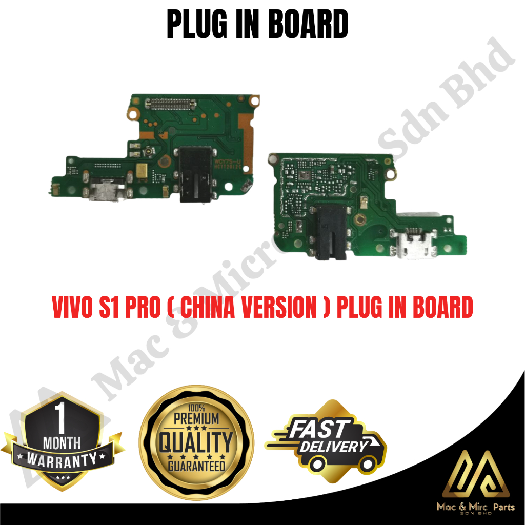 VIVO S1 PRO ( CHINA VERSION ) CHARGING BOARD PLUG IN BOARD ( READY ...