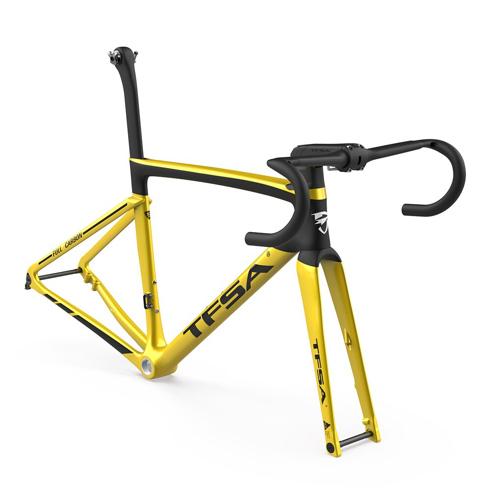 TFSA 105 Di2 2x 12s hydraulic disc brake road bike carbon frame jh01 ...
