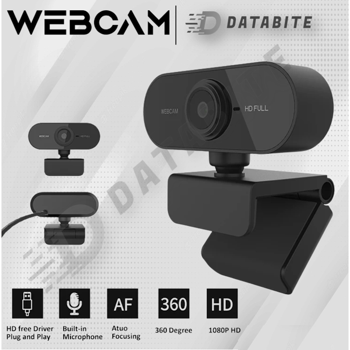 720/1080P HD Mini Webcam Autofocus HD Web Camera For Computer PC Laptop ...
