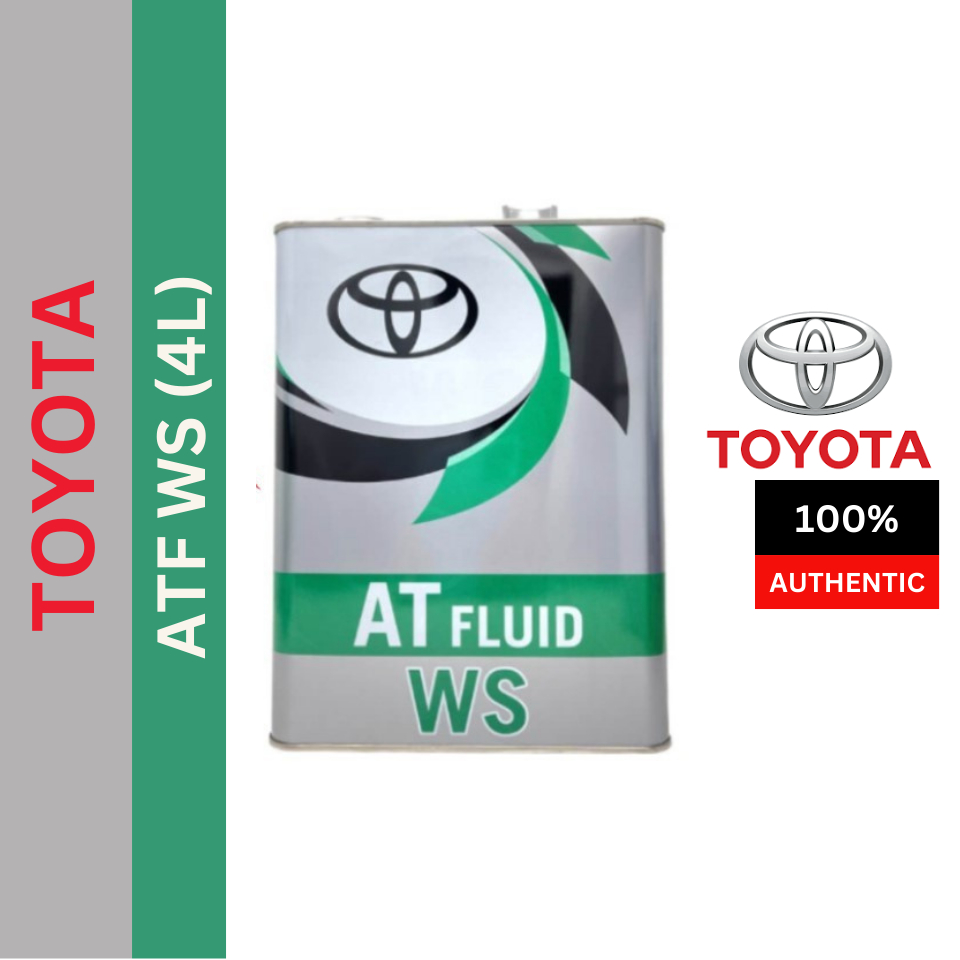 GENUINE TOYOTA ATF WS Automatic Transmission Fluid 4 Litres (08886 ...