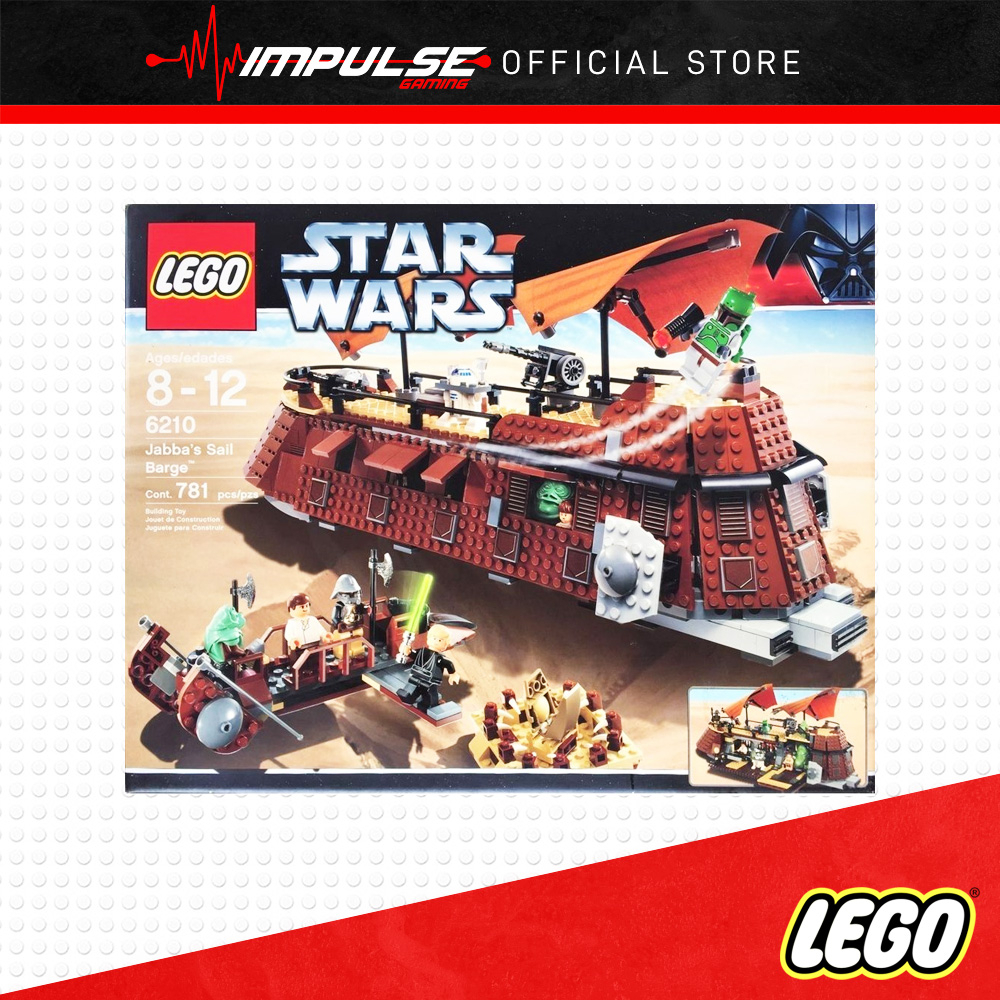 LEGO 6210 Star Wars Jabba's Sail Barge (Retired Set) | Shopee Malaysia