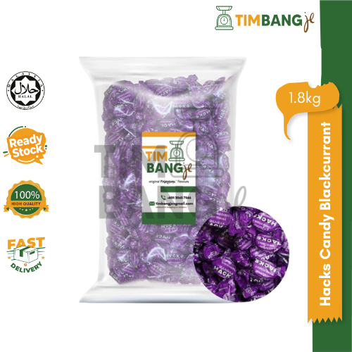 Hacks Candy Honey Lemon / Original / Blackcurrant Flavour 1.8kg per ...