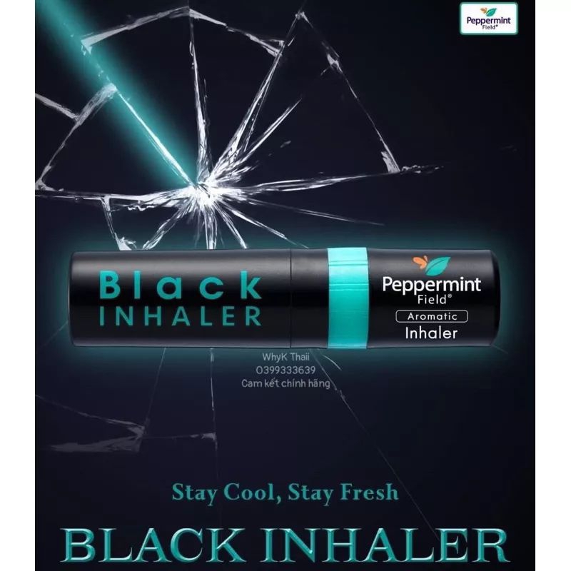 Nasal Inhaler Peppermint/Black Inhaler/NanonKorapat/Spa Aroma | Shopee ...