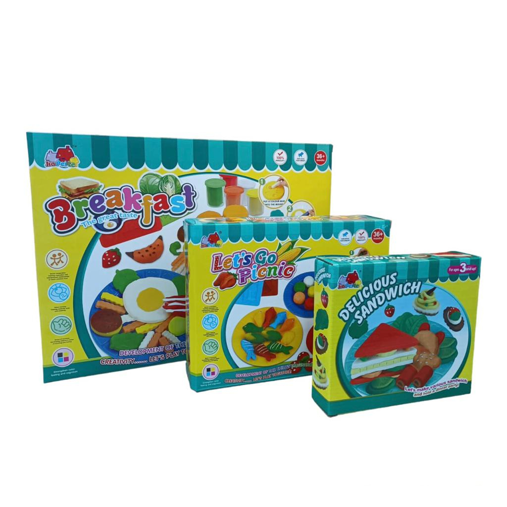 ( READY STOCK ) Play Dough Dou Clay For Kids | Shopee Malaysia