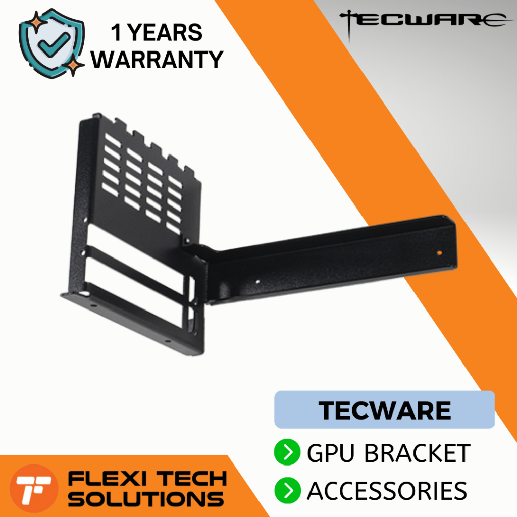 Flexi Tech TECWARE Vertical GPU Bracket V2 For VXL, VXC & VXR - Without ...