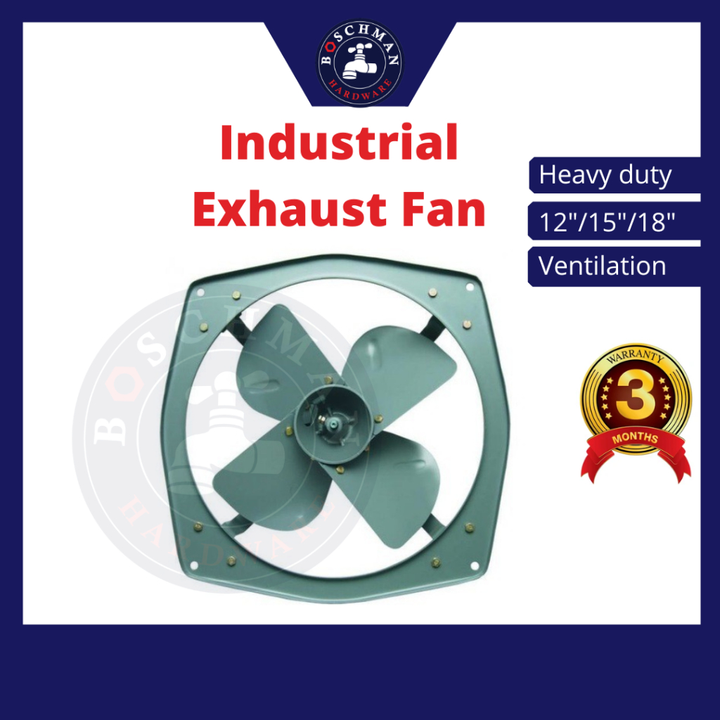Heavy Duty Industrial Exhaust Fan Wall Type Ventilation Big Fan Exhaust ...