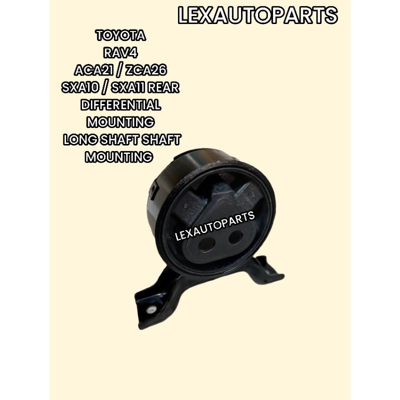 TOYOTA RAV4 ACA21 / ZCA26 SXA10 / SXA11 REAR DIFFERENTIAL MOUNTING ...