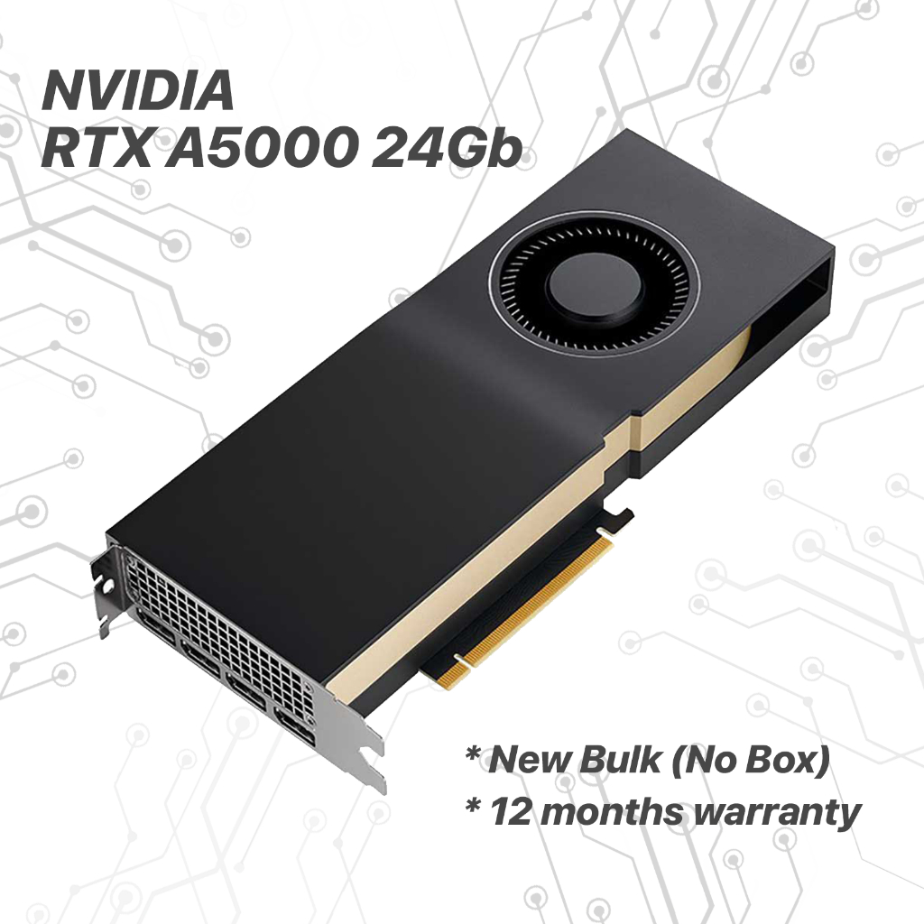 (New Bulk) nVidia RTX A5000 24Gb Professional Graphics Card READY STOCK dan MURAH! | Shopee Malaysia