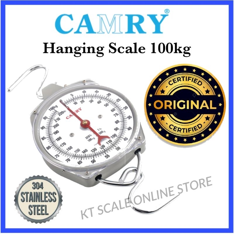 25KG/50KG/100KG TIMBANG CAMRY HANGING SCALE | Shopee Malaysia
