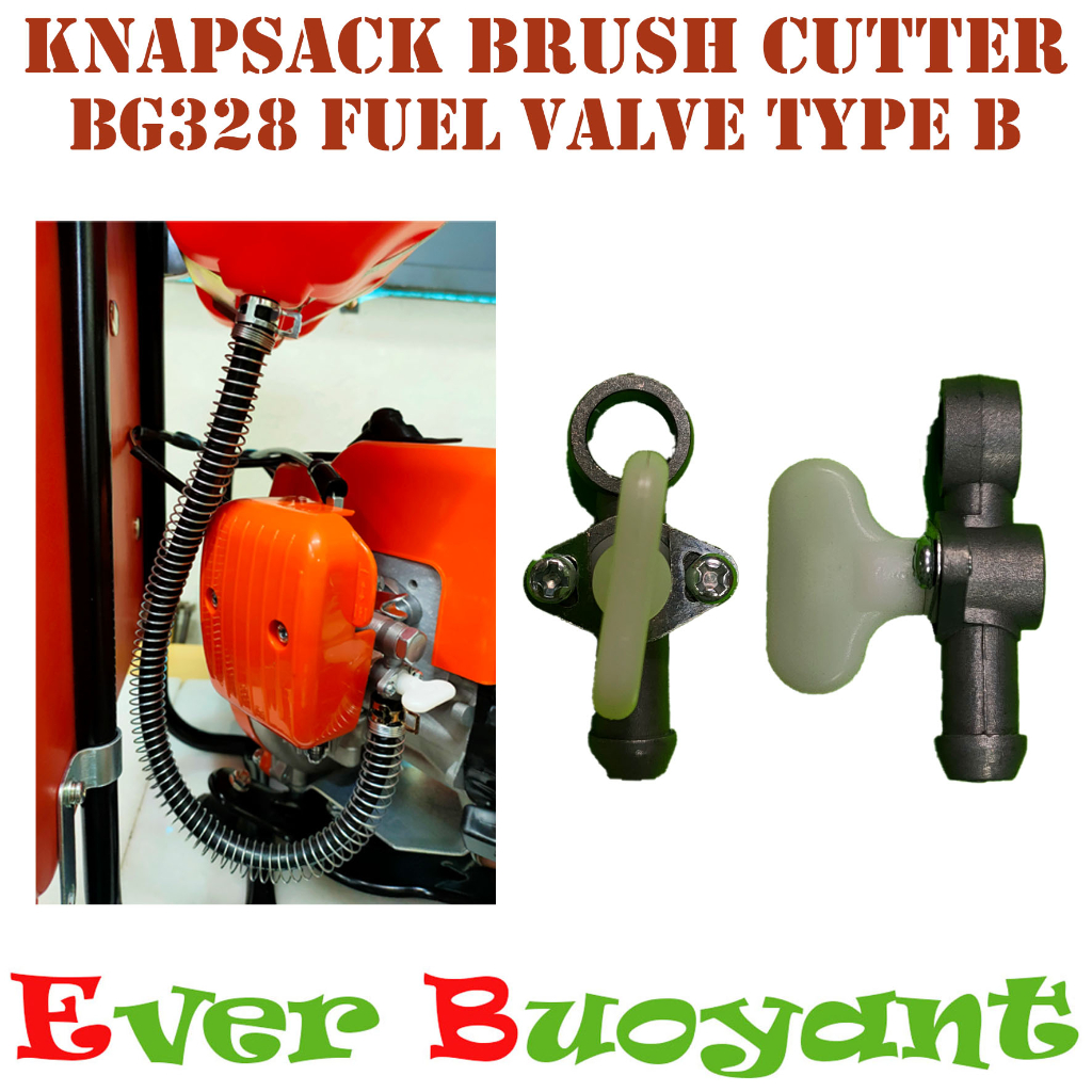 BG328 KNAPSACK BRUSH CUTTER FUEL STOP VALVE B \ INJAP BERHENTI MINYAK B ...