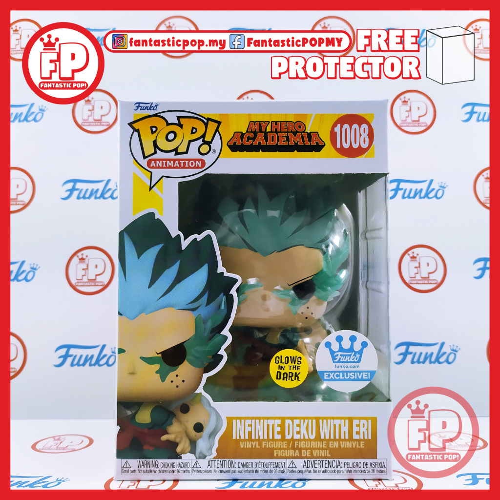 Funko POP ! Animation : My Hero Academia - Infinite Deku With Eri (1008 ...