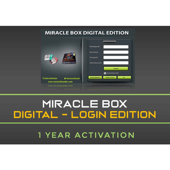 Miracle Digital Login 12 Months (NO BOX OR DONGLE!!!) | Shopee Malaysia