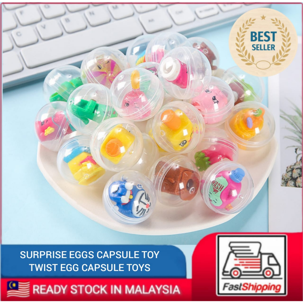 Surprise Eggs Capsule Toy | Twist Egg Capsule Toys | Cute Cartoon ...