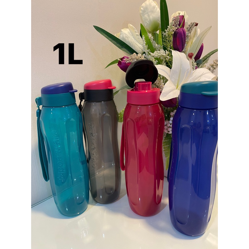💥Ready stock Limited color 💯Tupperware Slim Eco Bottle/Botol Air 1Lt ...