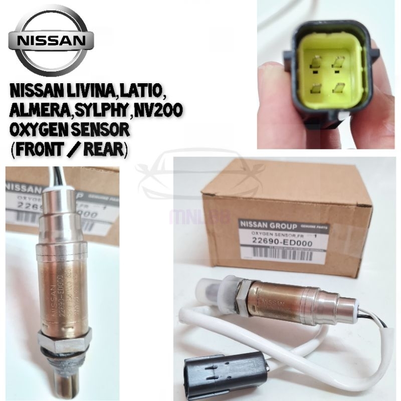 22690-ED000 NISSAN LIVINA LATIO ALMERA SYLPHY NV200 OXYGEN SENSOR O2 ...