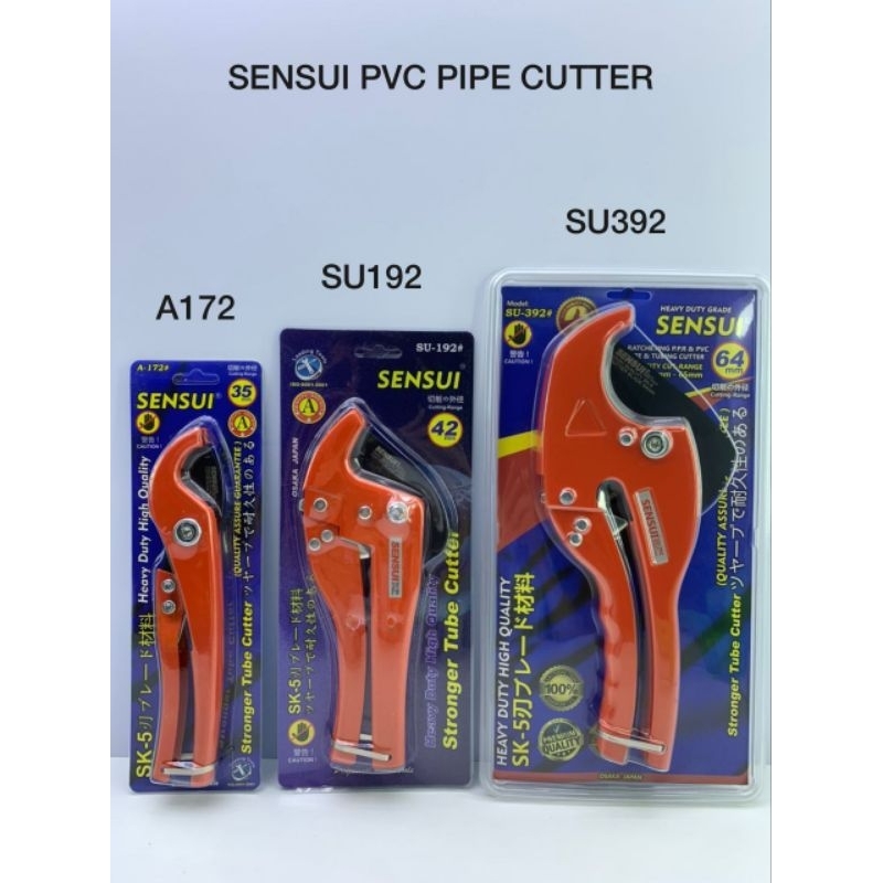 LS GEMILANG SENSUI PVC PIPE CUTTER 64mm 35MM 42MM gunting pipe air ...
