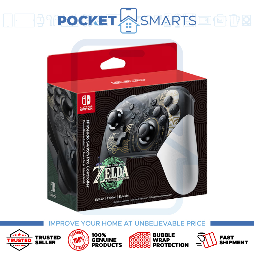 [100% Authentic] Nintendo Switch™ Pro Controller - Legend of Zelda ...