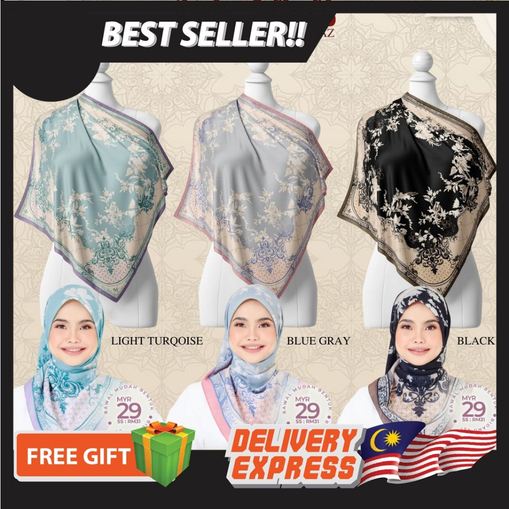 🔥NEW Released🔥🚚READY STOCK 🔥TUDUNG BAWAL DEWASA BIDANG 45🔥Minaz ...