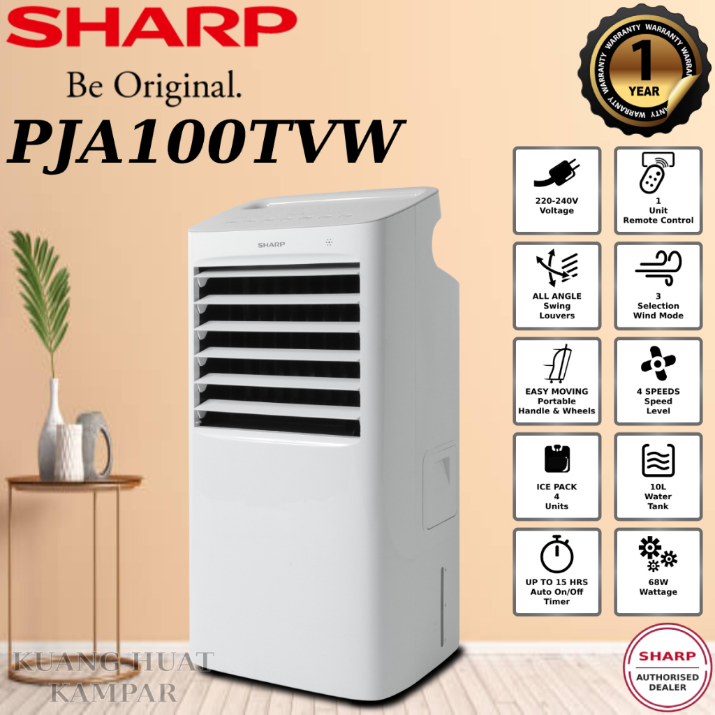 SHARP 370m3/h AIR COOLER PJA100TVW | Shopee Malaysia