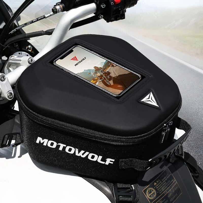Motowolf Tank Bag + Bagpack (bag tangki) with rain cover | Shopee Malaysia