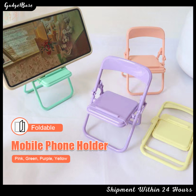 [Local Stock]Mobile Phone Holder For Samsung Phone Ipad Chair Shape ...