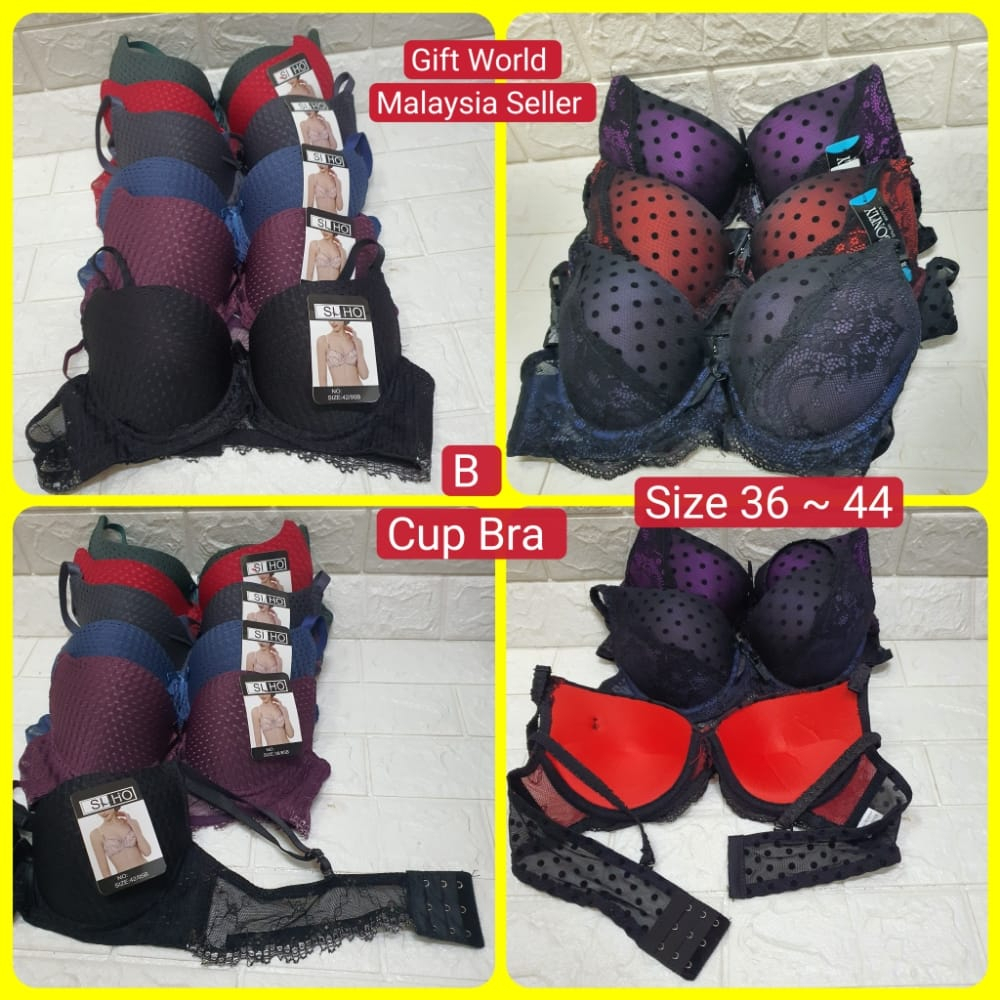 Bra / RAYA OFFER / B CUP FASHION LACE LADY BRA / WOMEN BRA ** MALAYSIA ...