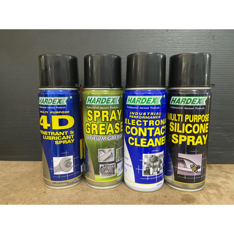 400ML HARDEX 4D HD440 SPRAY GREASE ELECTRONIC CONTACT CLEANER 400ML ...