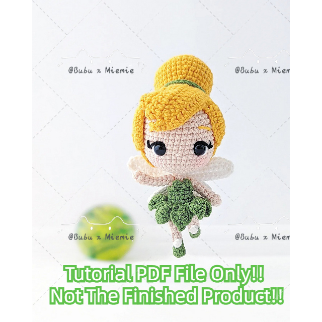 [EPattern] Amigurumi Crochet Tutorial- Disney Tinker Bell Pattern/PDF ...