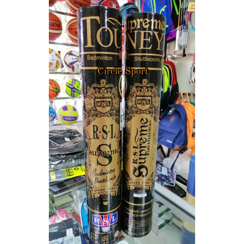RSL Supreme (Speed 77) Badminton Shuttlecock Original 100% *PM Price for 12tube* | Shopee Malaysia
