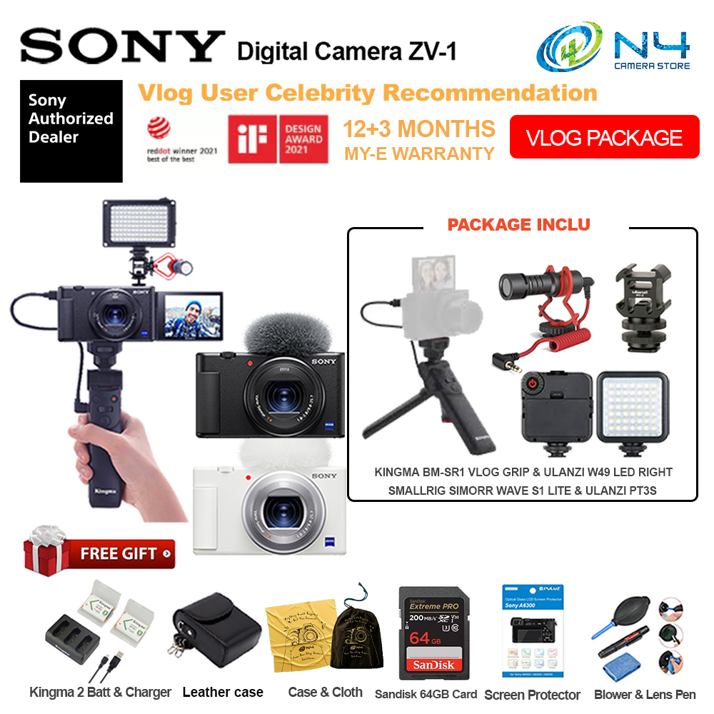 Sony Digital Camera ZV-1 Sony ZV1 Sony Camera ZV 1 [Register Online ...