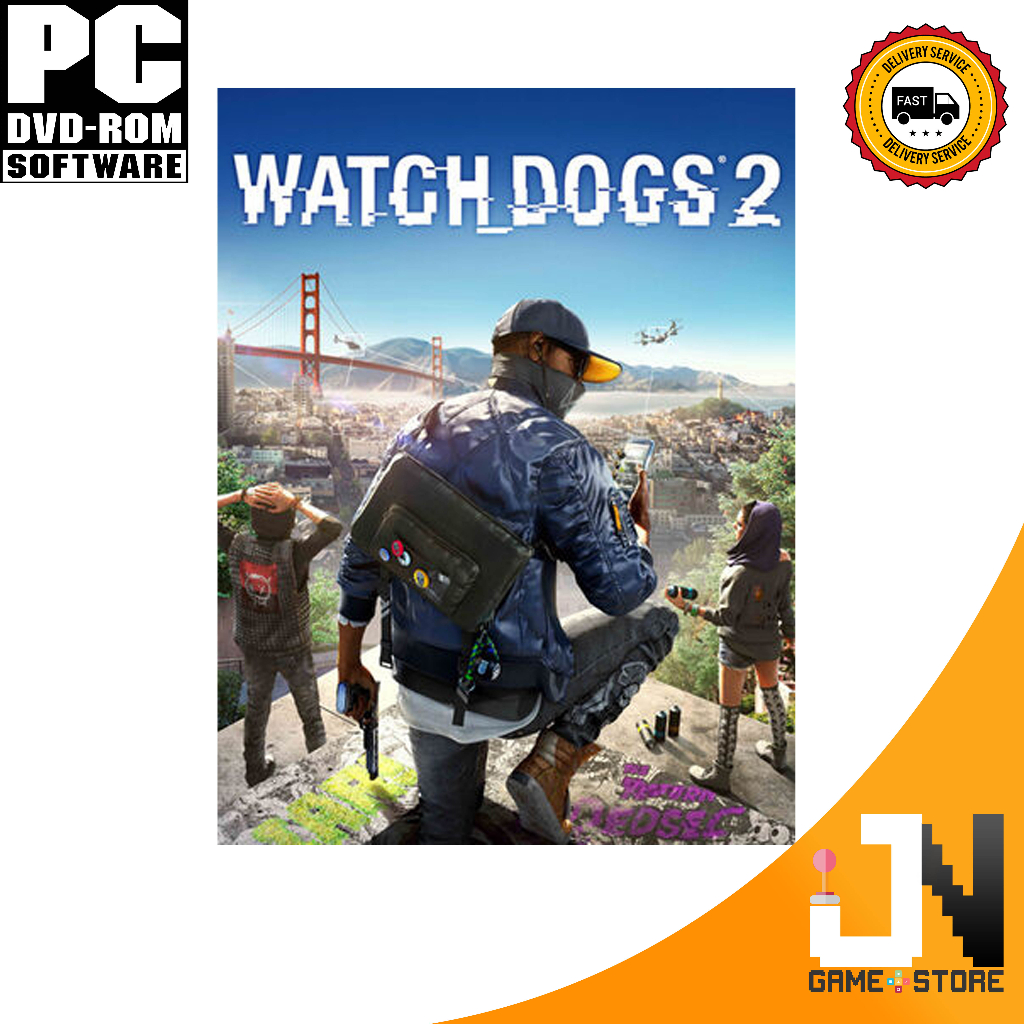 PC Watch Dogs 2 (English) | Shopee Malaysia