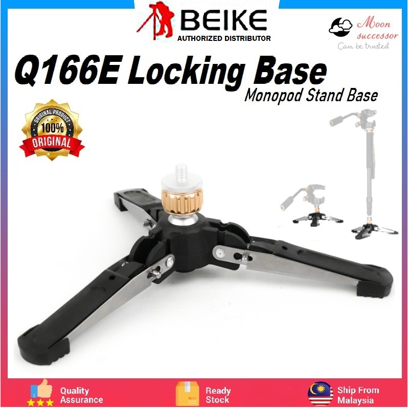 Beike QZSD Q166E Universal Mini Tripod Monopod Base Desktop Video Stand ...