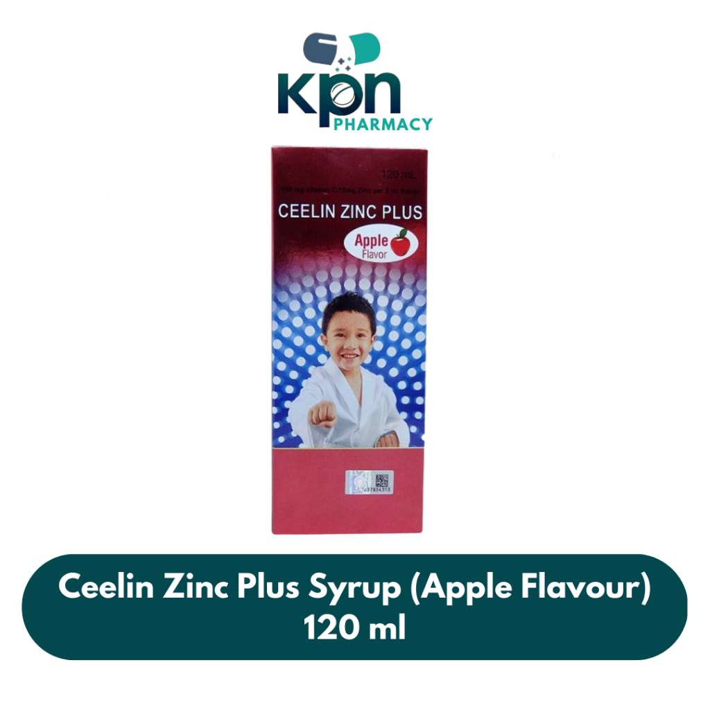 Ceelin Zinc Vit C Plus Syrup 120ml (EXP DATE :OCT 25) | Shopee Malaysia